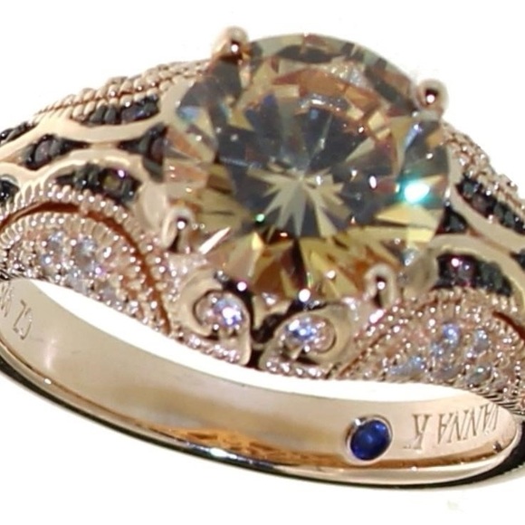 vana K | Jewelry | Vanna K 284 Carat Chocolate Topaz Ring | Poshmark